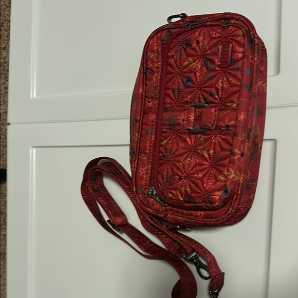 lug | Bags | Lug Burgundy Red Crossbody Bag With Quilted Design | Poshmark